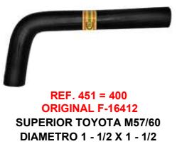 Ref: 451 – ABRAZADERAS Y MANGUERAS